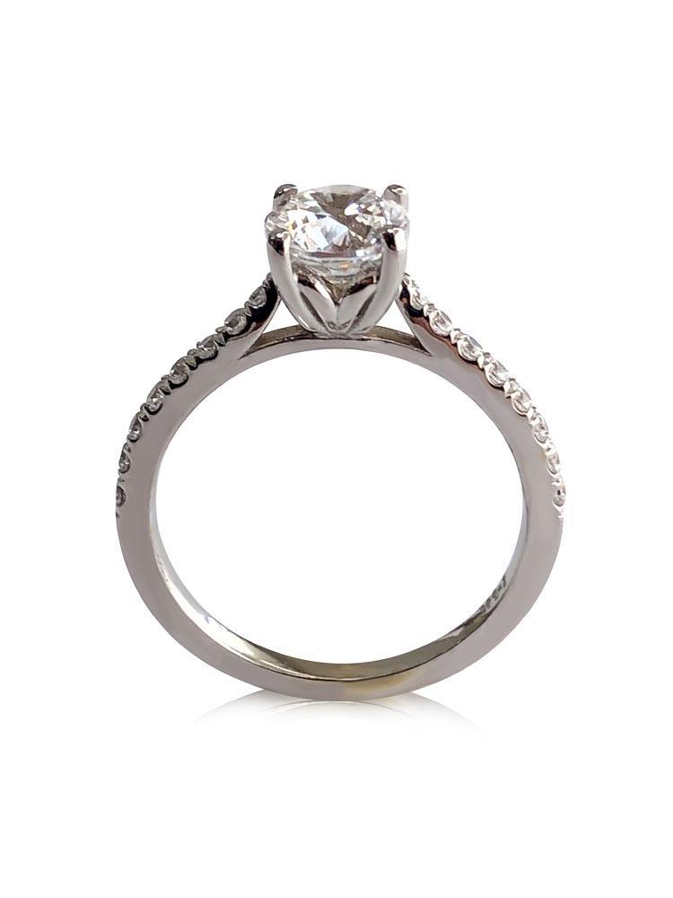 1 carat cz ring store